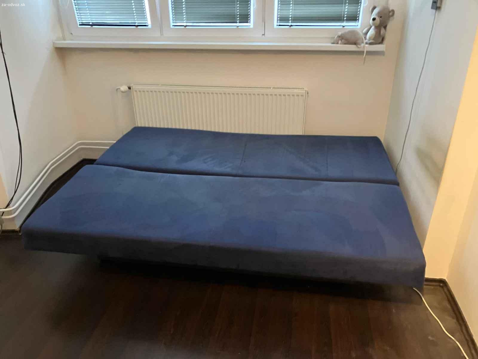 Gauc, rozkladaci, 2 casti, pouzivany, ale funkcny - Kreslá a gauče ...